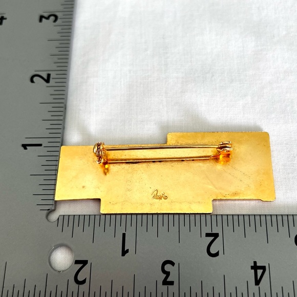 Duri | Jewelry | Vintage Duri Art Deco Style Brooch Earrings Set Gold ...